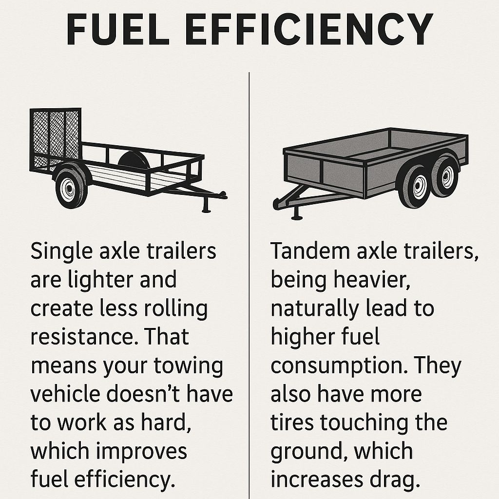 Single vs Tandem Axle Trailers: A Quick Comparision